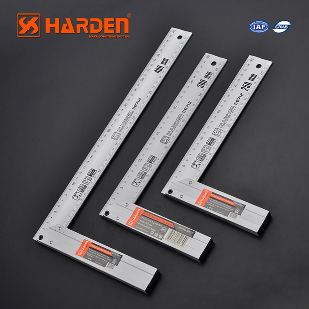ALUMINIUM TRY SQUARE 400MM - Damam Hardware