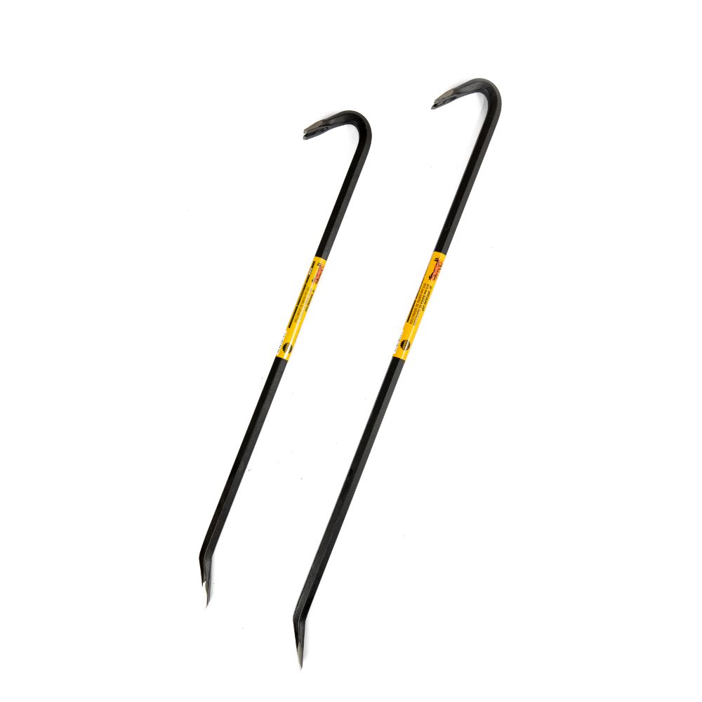 Wrecking Bar HD Black Round 24 Inch for Heavy Prying