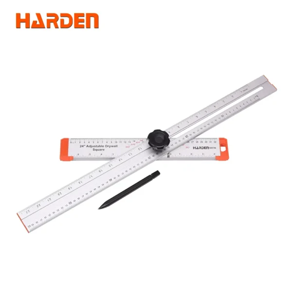 24″ Adjustable T-Shaped Square Ruler | Aluminum Alloy Tool - Damam Hardware