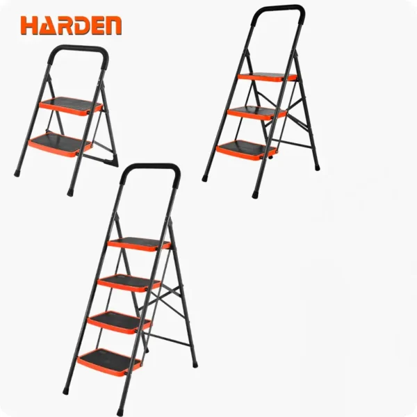 Steel Step Ladder – 2/3/4 Step Options | Durable Build - Damam Hardware