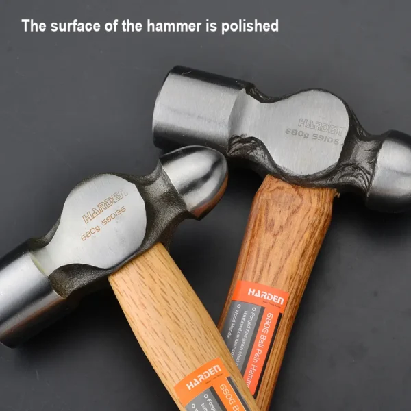 240Z & 320Z Ball Pein Hammer with Oak Handle - Damam Hardware